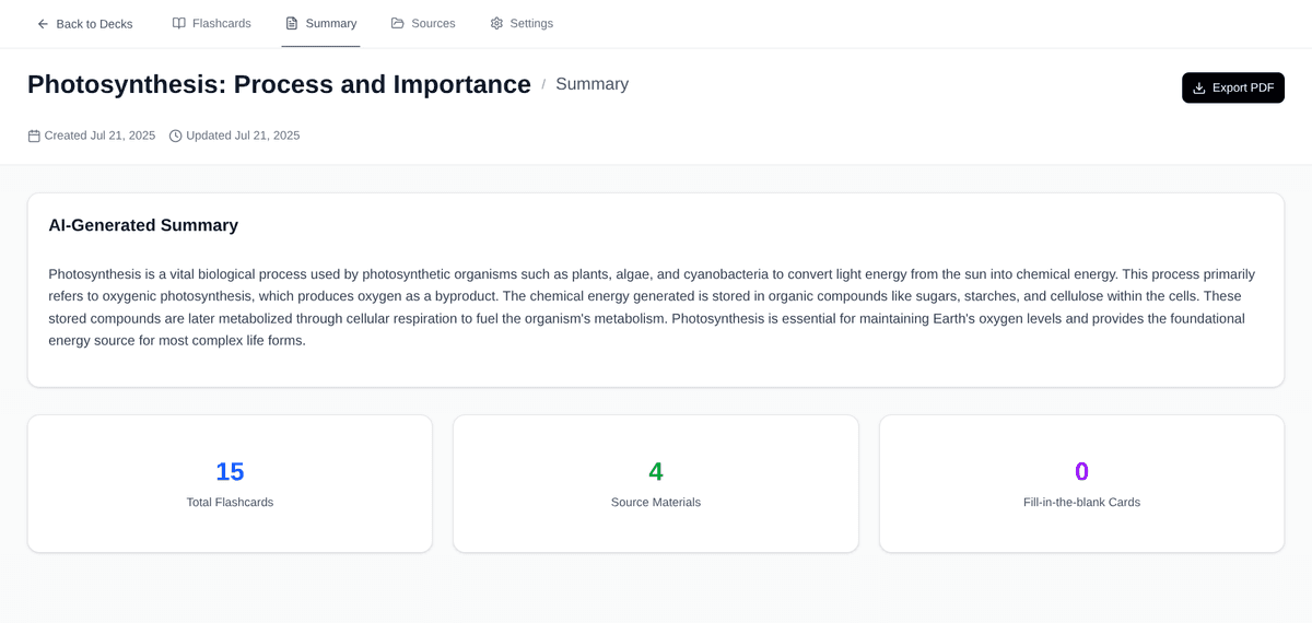 FlashcardGen | AI-Powered Flashcard Generator
